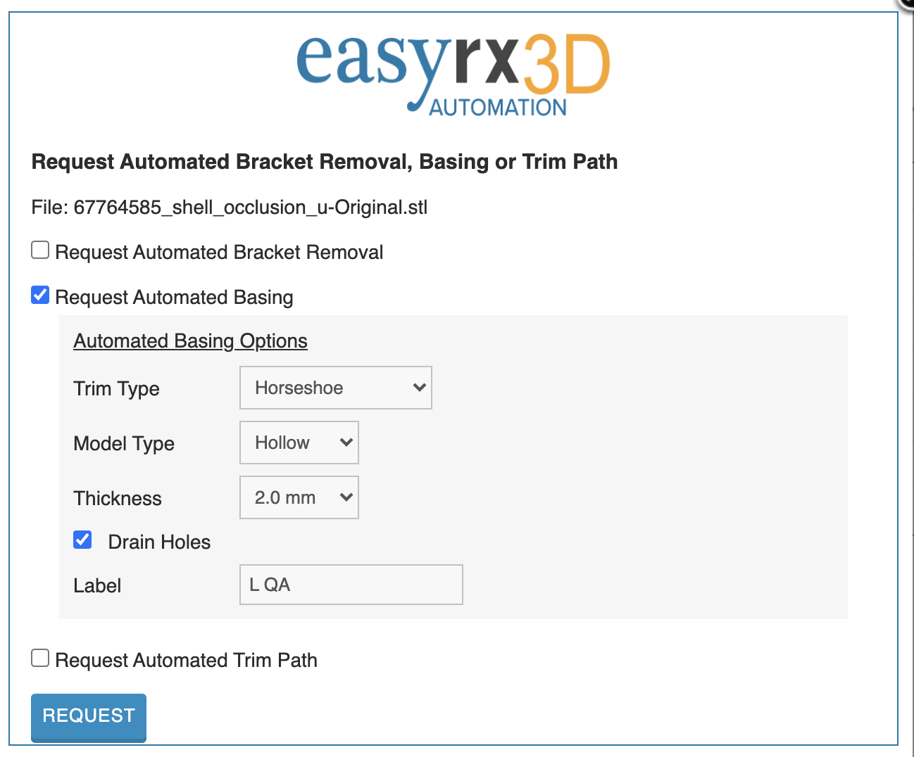 EasyRx | 3D Command Center - Automated Basing Knowledge Base